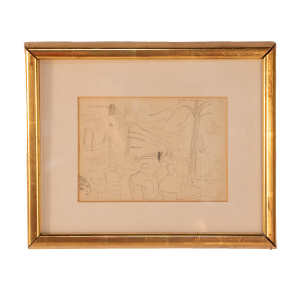 #999 Drawing by Einar Jolin, Year 1920 – liefgallery